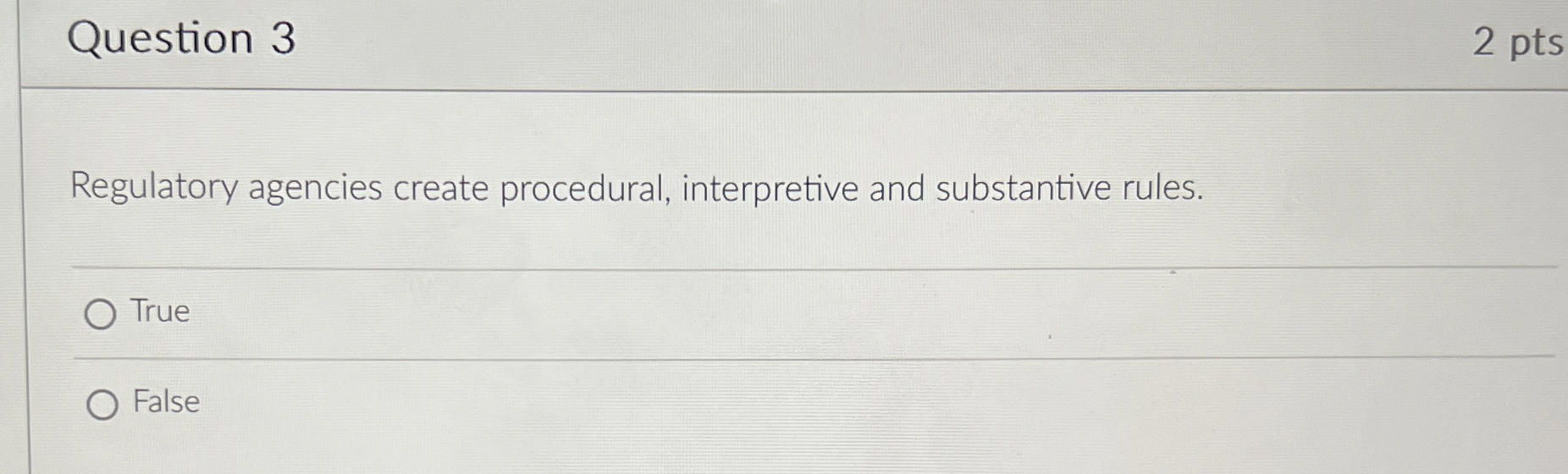 Solved Question 32 ﻿ptsRegulatory agencies create | Chegg.com