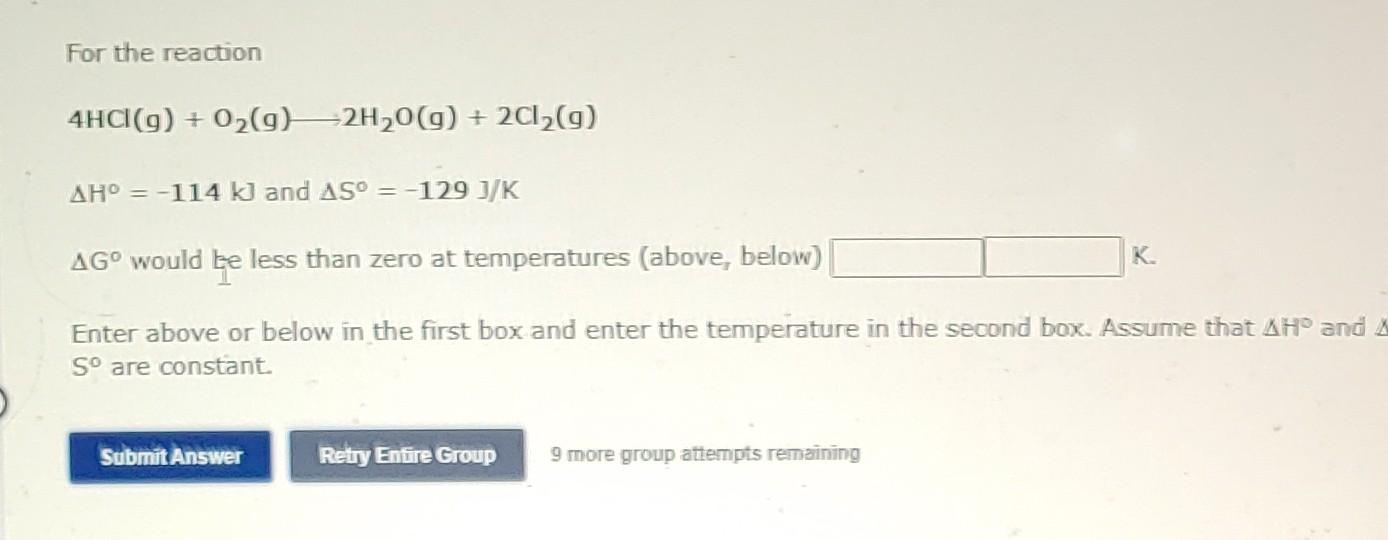 Solved For the reaction 2H2O(I) 2H2( g)+O2( g) ΔH∘=572 kJ | Chegg.com