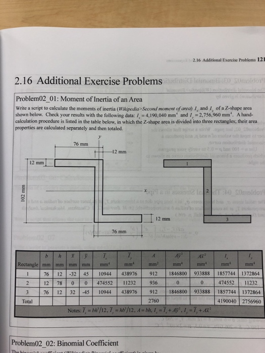 Solved 2.16 Additional Exercise Problems 121 2.16 Additional | Chegg.com