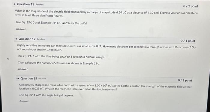 Solved What is the magnitude of the electric field produced | Chegg.com