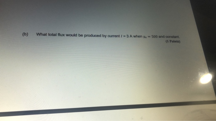 Solved Question: 01 OP) A three-legged circular core is | Chegg.com