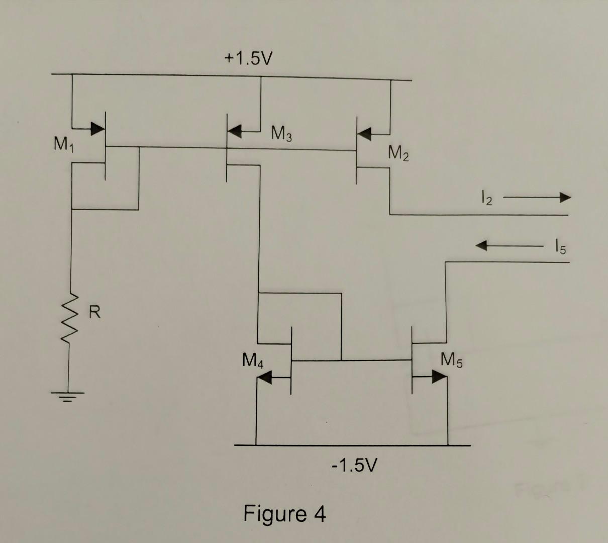 Solved 1. The current-steering circuit of Fig. 4 is | Chegg.com
