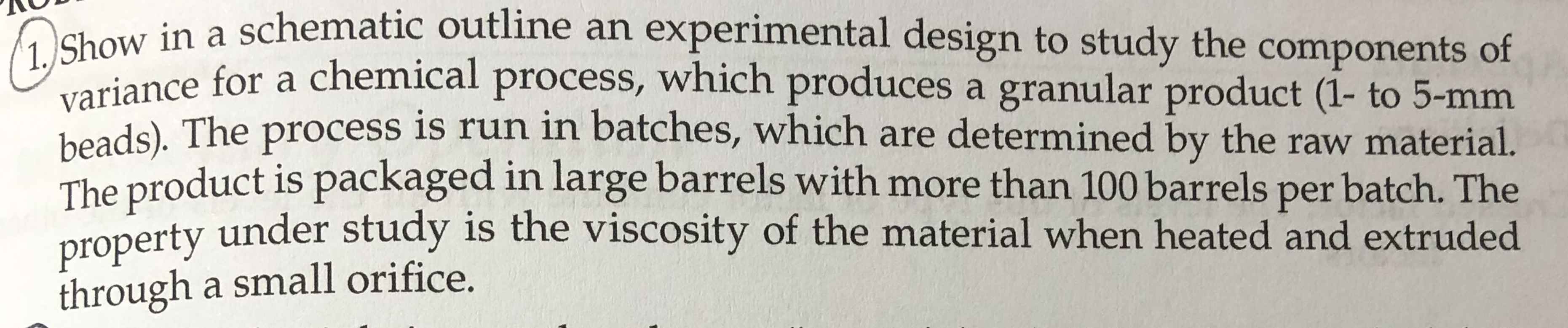 Solved Show in a schematic outline an experimental design to | Chegg.com