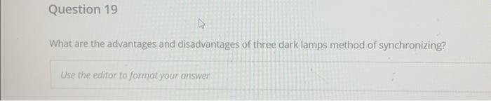 Solved What are the advantages and disadvantages of three | Chegg.com