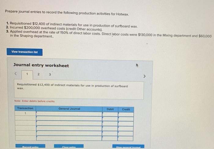 Solved Prepare journal entries to record the following | Chegg.com