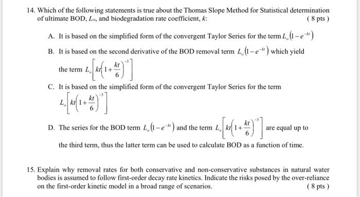 Solved 4. Which of the following statements is true about | Chegg.com