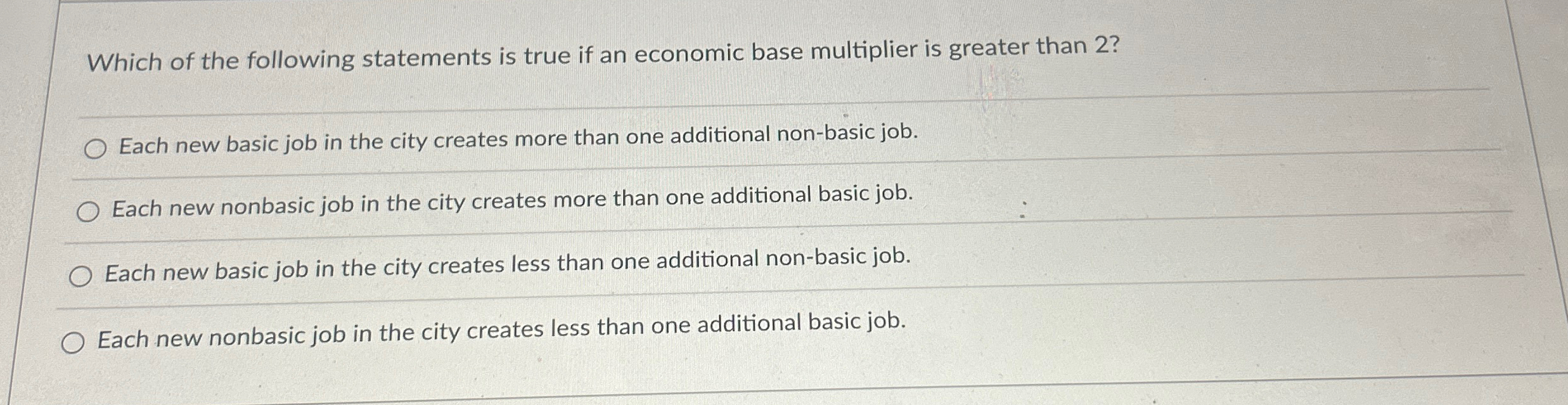 Solved Which of the following statements is true if an | Chegg.com
