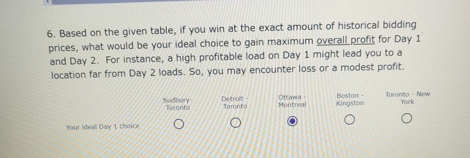Solved Based on the given table, if you win at the exact | Chegg.com
