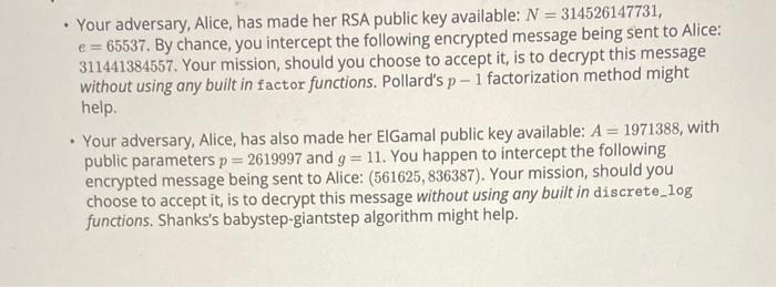 Solved Using Elements Of Cryptography Write A Program That 