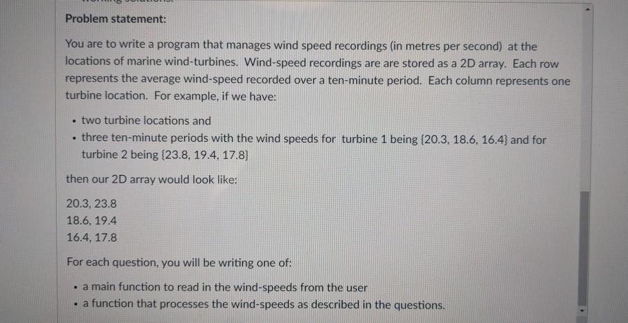 Solved Problem statement: You are to write a program that | Chegg.com