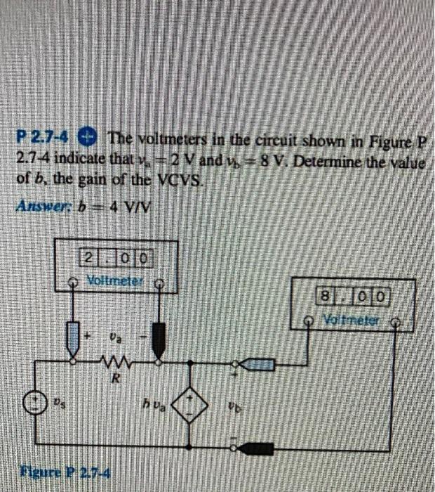 Solved P2.4-6 + A current source and two resistors are | Chegg.com