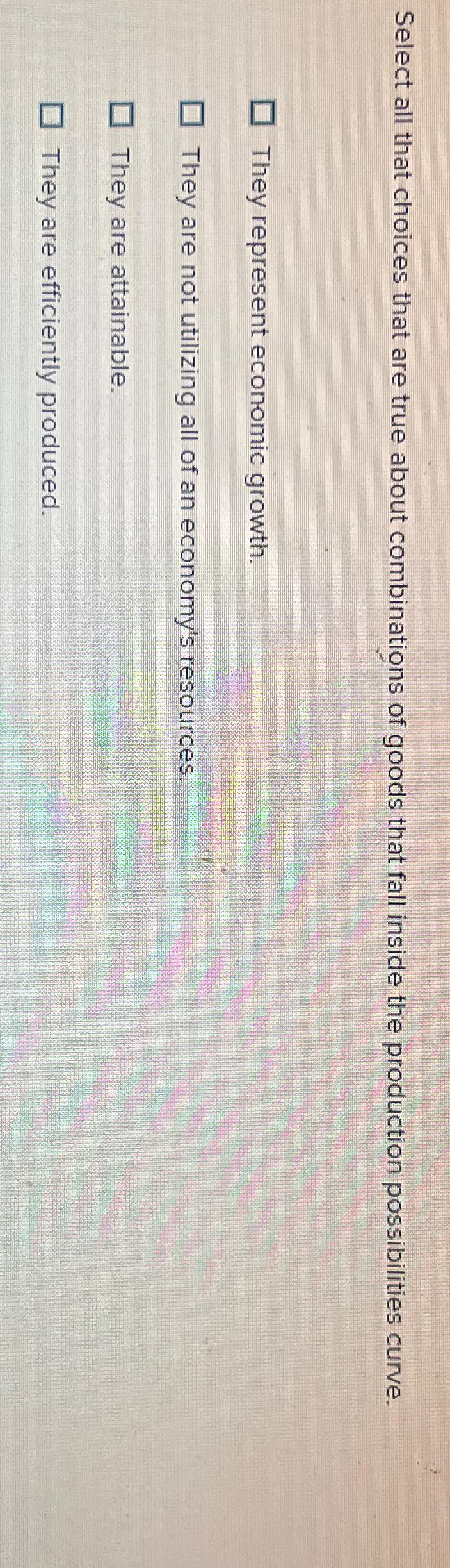 Solved Select all that choices that are true about | Chegg.com