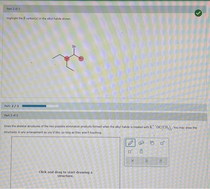 Solved Consider the following alkyl halide. Part 1 of 3 | Chegg.com
