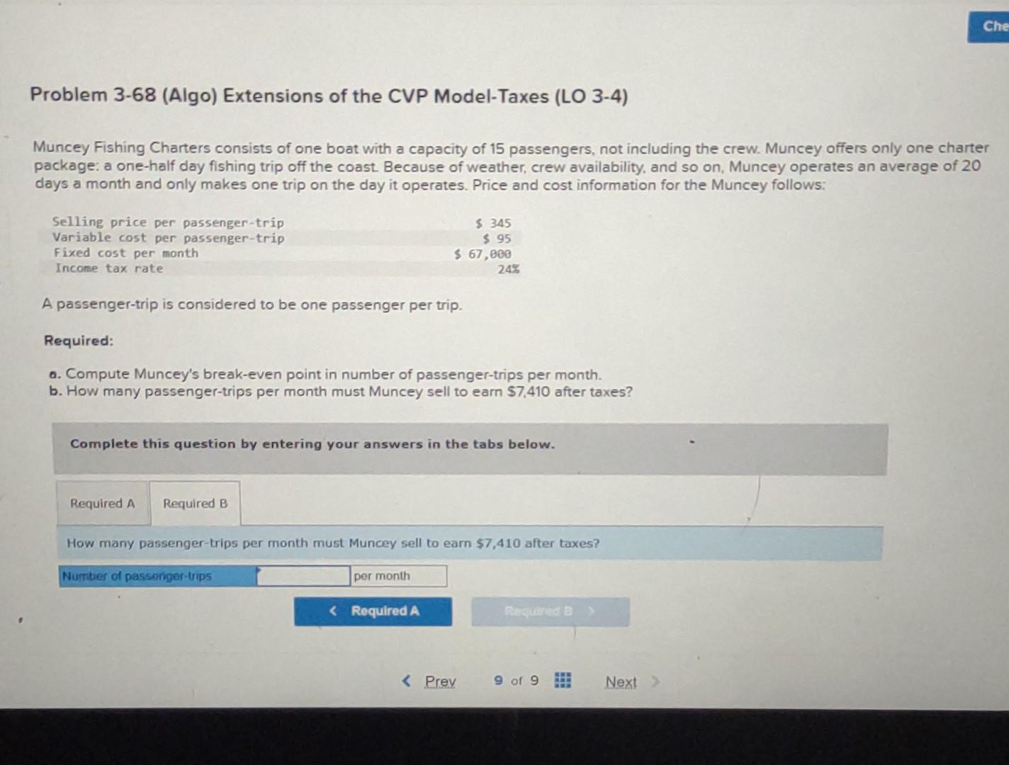 Solved Problem 3-68 (Algo) Extensions of the Muncey Fishing | Chegg.com