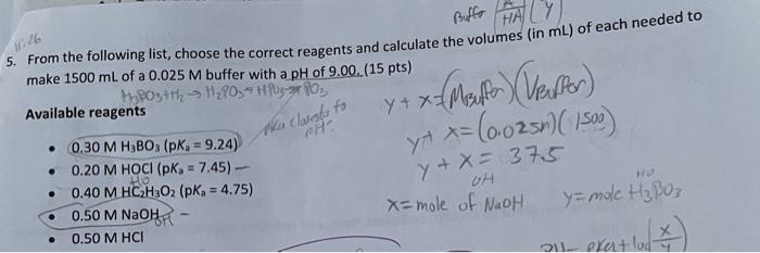 Solved 5. From the following list, choose the correct | Chegg.com