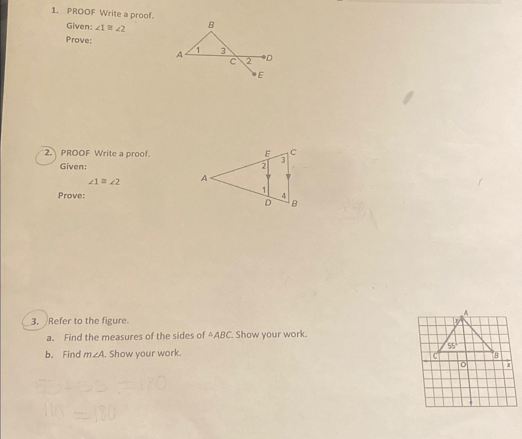 write a proof | Chegg.com