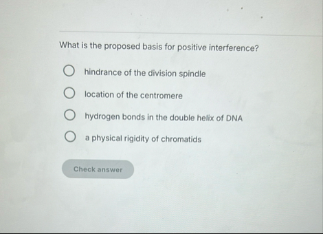 Solved What is the proposed basis for positive | Chegg.com