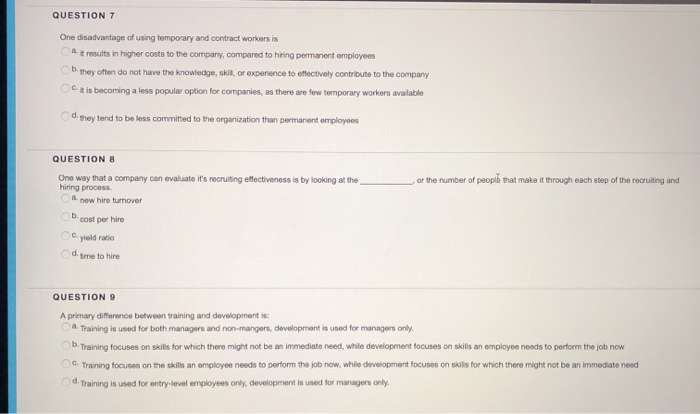 What Is A Disadvantage Of Using Temporary And Contract Workers ...