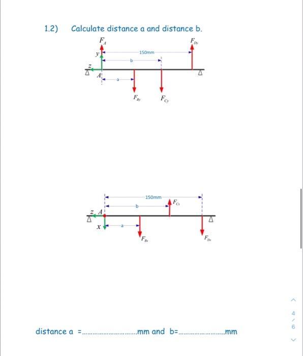 Solved Dynamic Balance Problem, 1.1) Determine both angle | Chegg.com