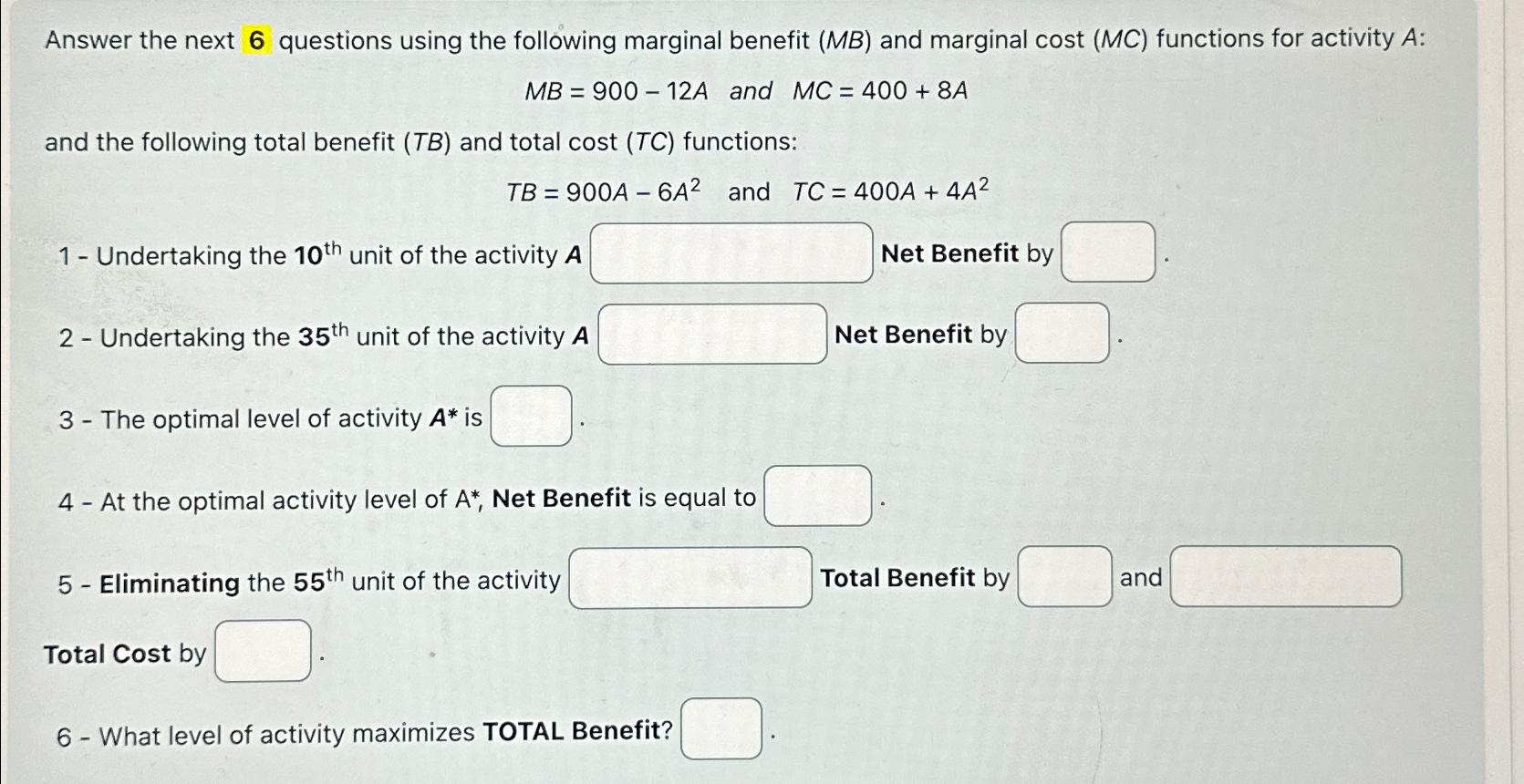 Solved Answer the next 6 ﻿questions using the following | Chegg.com