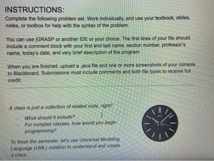 Solved INSTRUCTIONS: Complete the following problem set. | Chegg.com