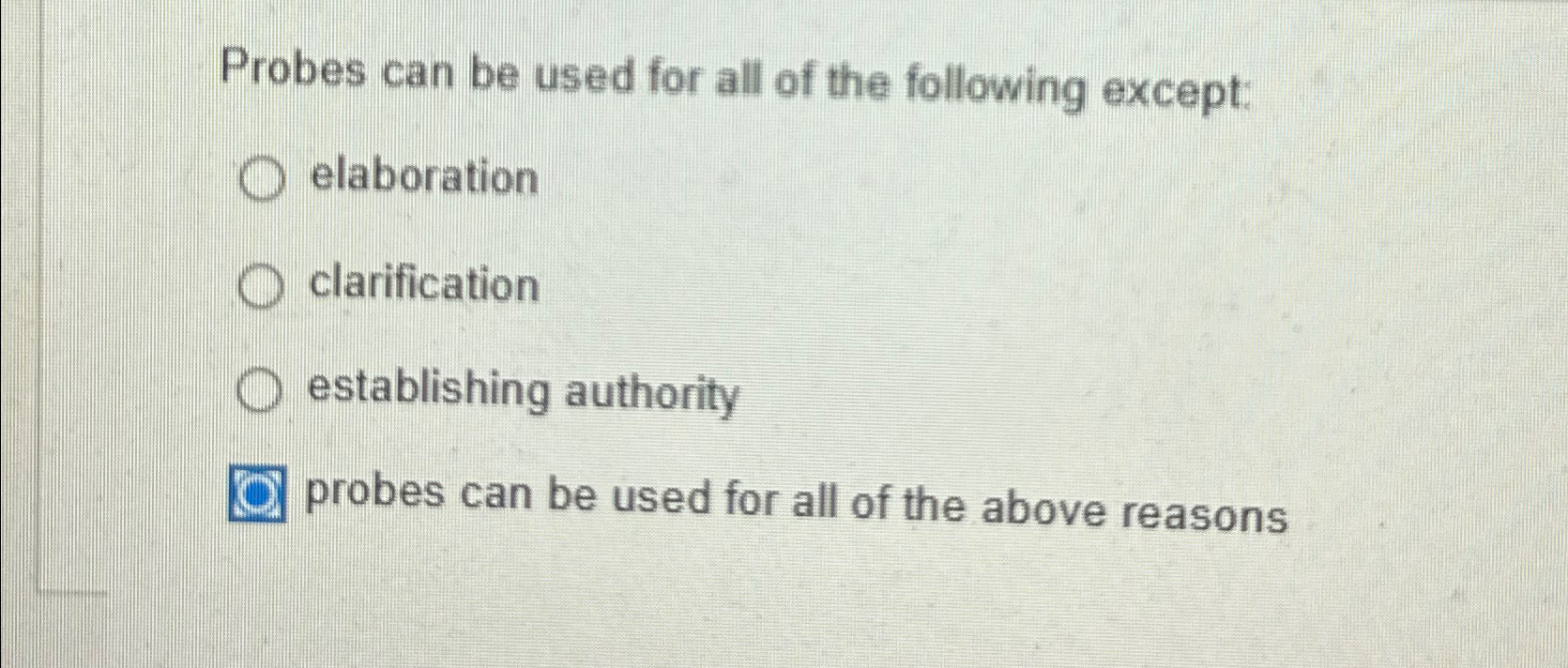 Solved Probes can be used for all of the following | Chegg.com