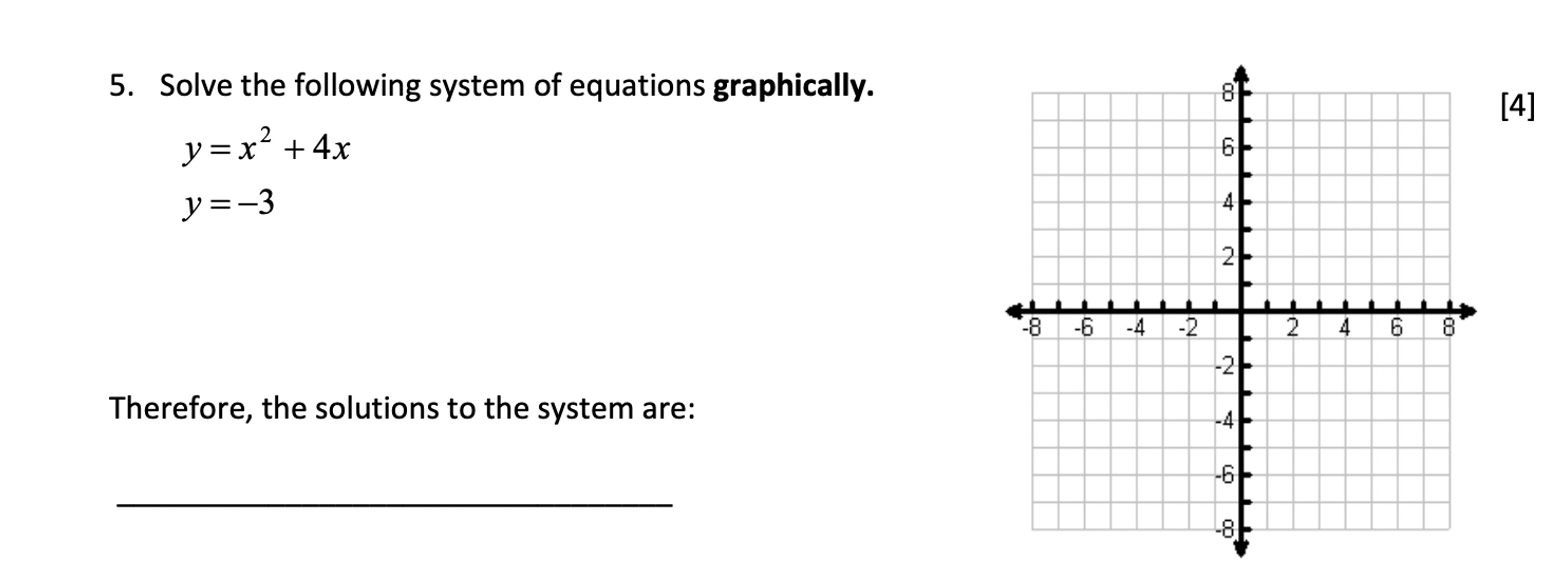 Solved Solve the following system of equations | Chegg.com
