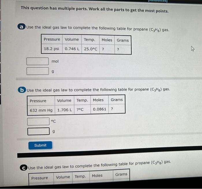 Solved This question has multiple parts. Work all the parts | Chegg.com