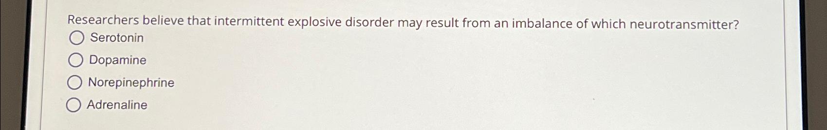 Solved Researchers believe that intermittent explosive | Chegg.com
