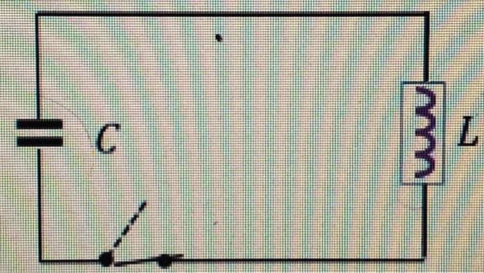 Solved An LC circuit like the one in the Figure contains an | Chegg.com