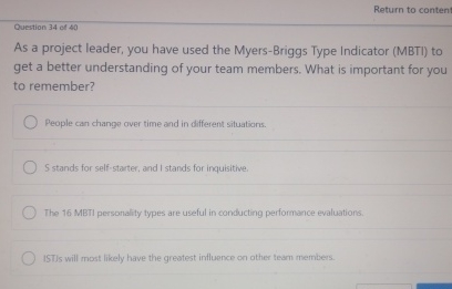 Solved Return to contenOvestion 34 ﻿of 40As a project | Chegg.com