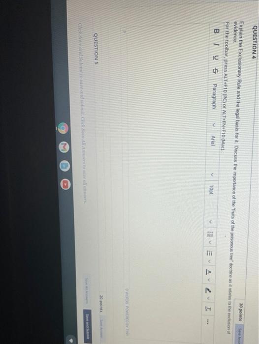 Solved QUESTION 3 Explain what a "Terry stop is. What is the | Chegg.com