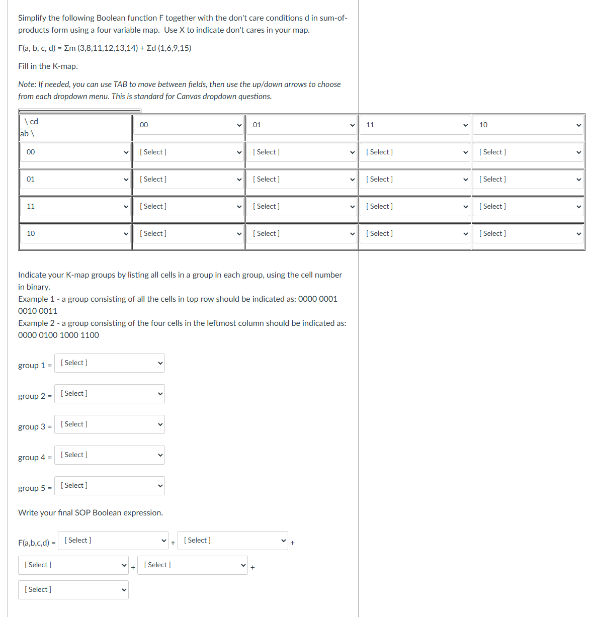 Solved Simplify the following Boolean function F ﻿together | Chegg.com