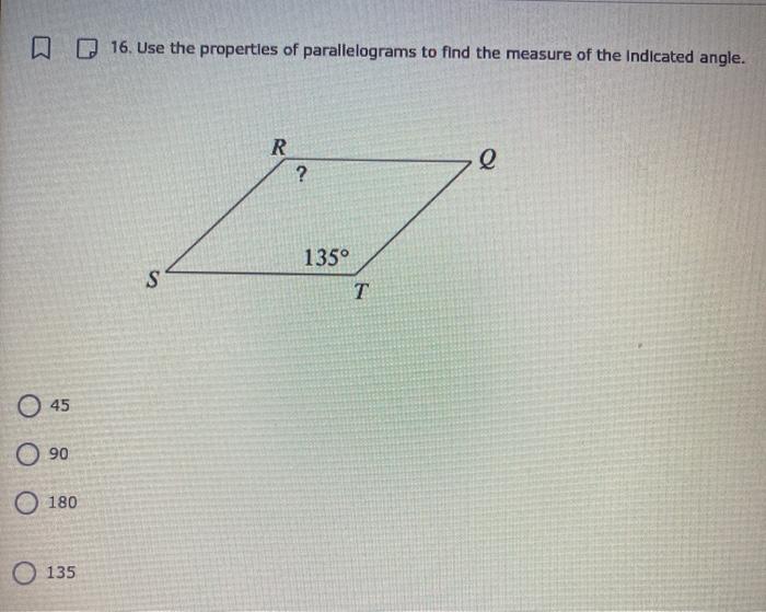 Solved Use the properties of parallelograms to find the | Chegg.com