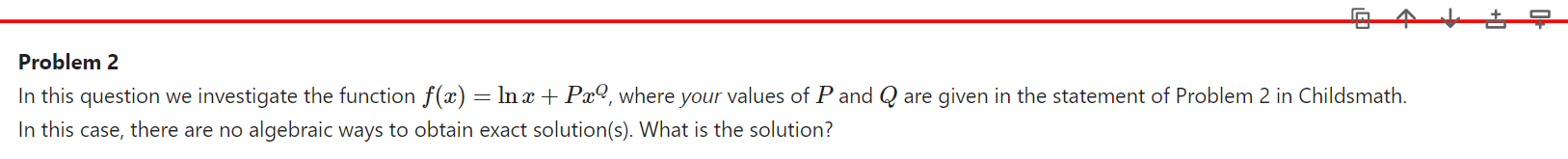 Solved Problem 2In this question we investigate the function | Chegg.com
