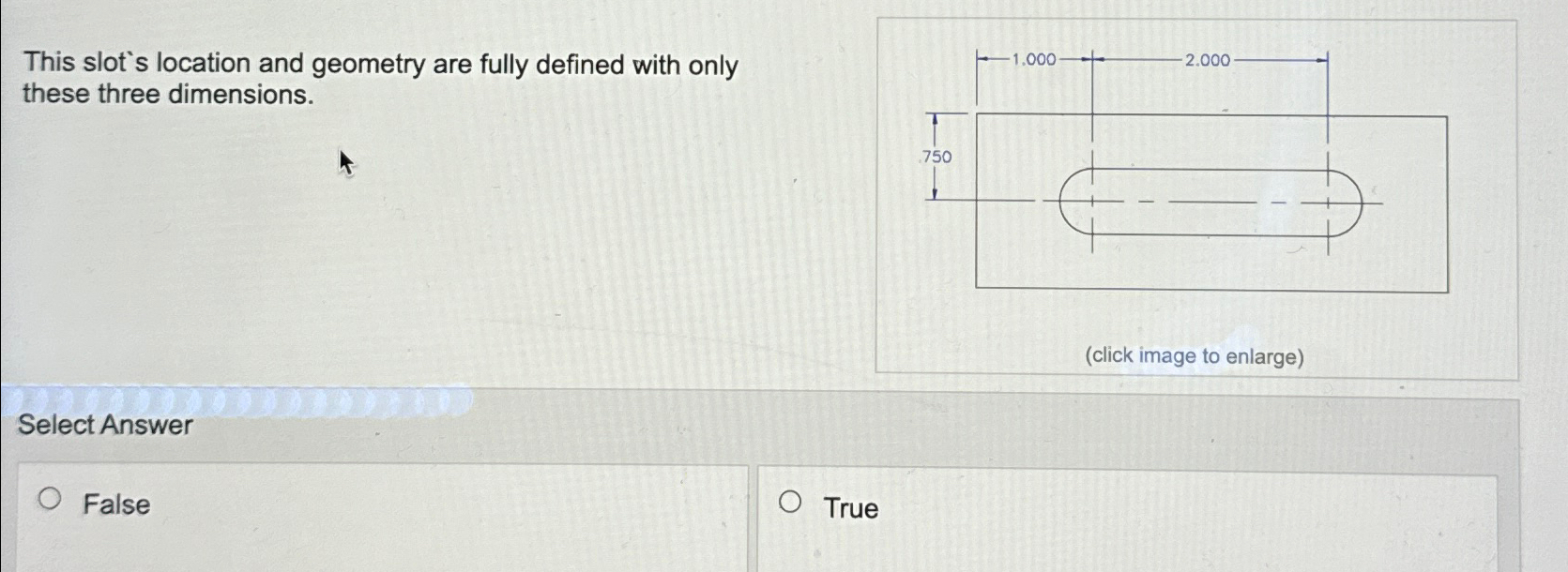 Solved This slot's location and geometry are fully defined | Chegg.com