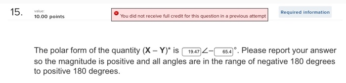 Solved 15. value 10.00 points Required information You did | Chegg.com Solved 15. value 10.00 points Required information You did | Chegg.com