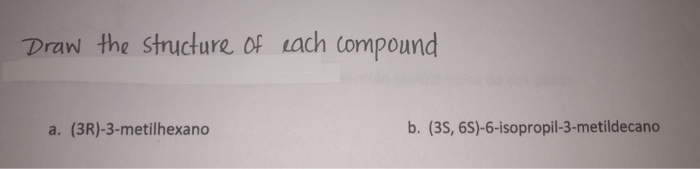 Solved Draw the structure of each compound a. | Chegg.com