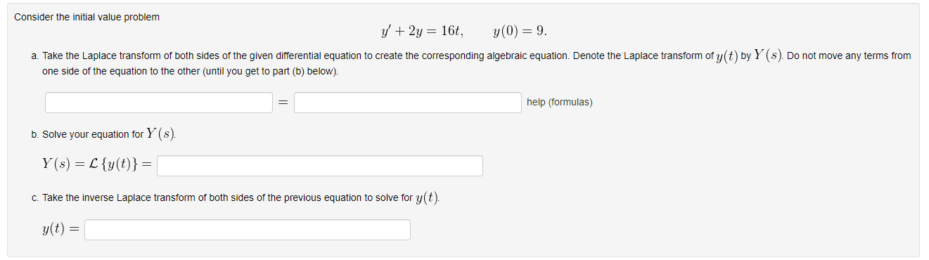 Solved Consider the initial value | Chegg.com