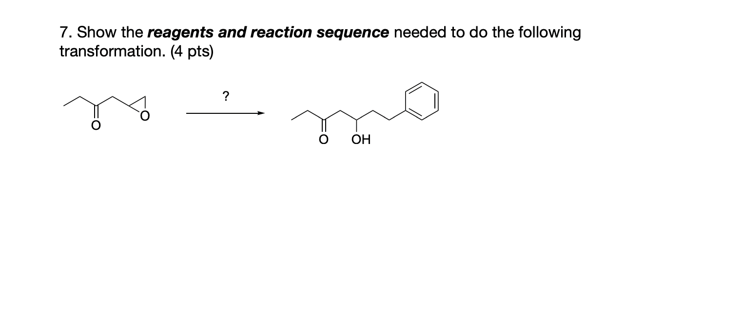 Solved Show the reagents and reaction sequence needed to do | Chegg.com
