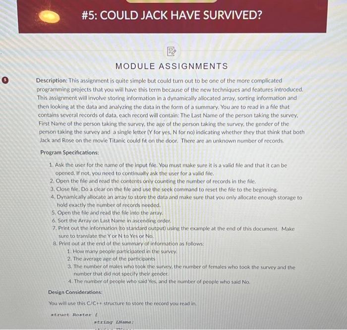 Solved MODULE ASSIGNMENTS Description: This assignment is | Chegg.com