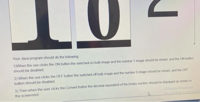 Solved 8182 Your Java program should do the following | Chegg.com