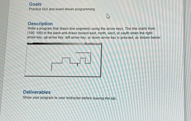 Solved Goals Practice GUI and event-driven programming h | Chegg.com