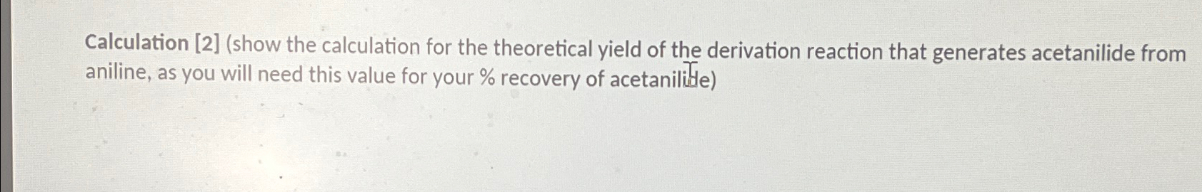 Solved Calculation [2] (show the calculation for the | Chegg.com