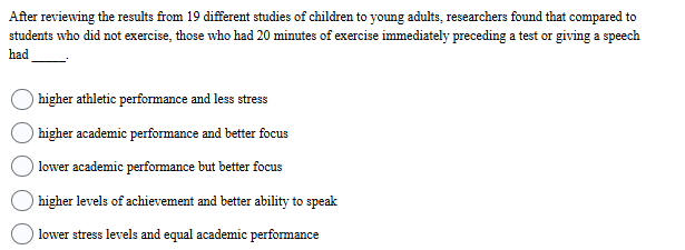 Solved After reviewing the results from 19 ﻿different | Chegg.com