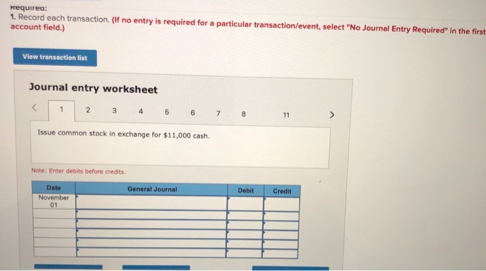 Solved Problem 2-4B Record transactions (LO2-4) Ell owns an | Chegg.com