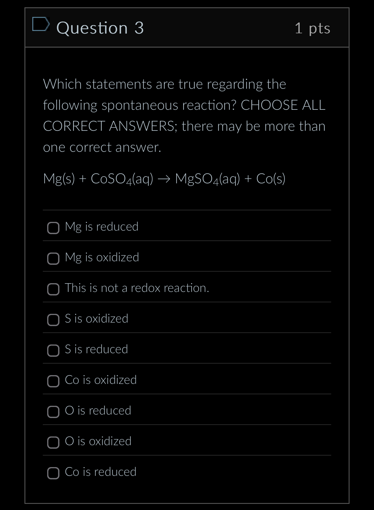 High Quality SOLUTION Question 31 ﻿ptsWhich statements are true regarding | Chegg.com
