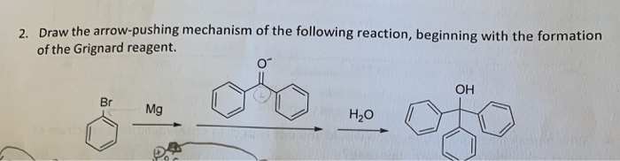 Solved 2. Draw the arrow-pushing mechanism of the following | Chegg.com