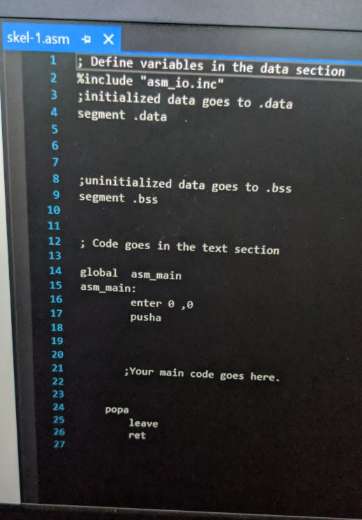Bit Pattern and register level data manipulation is | Chegg.com
