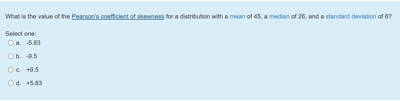 Solved What is the value of the Pearson's coefficient of | Chegg.com